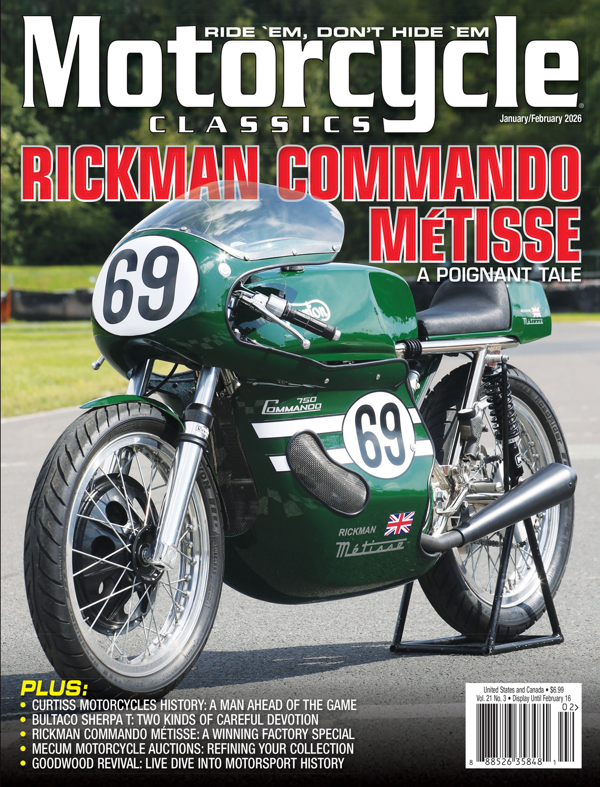 Motorcycle Classics January/February 2026 - Motorcycle Classics
